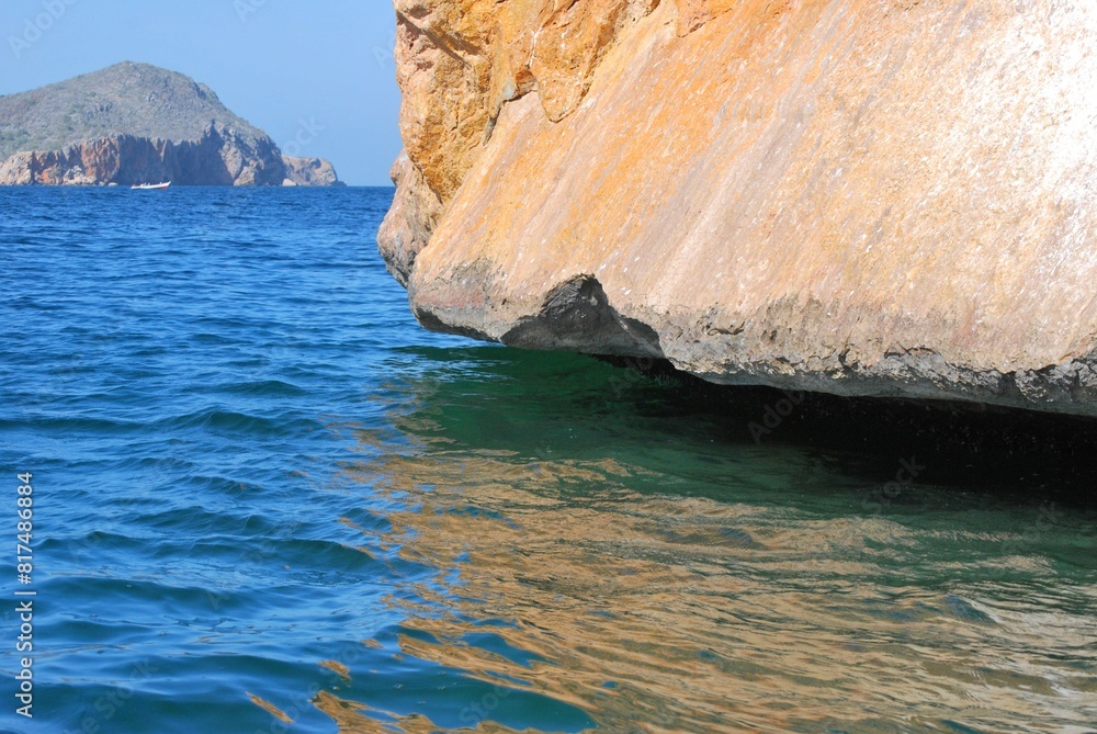 Paisajes marinos en el Parque Nacional Mochima Estado Sucre Venezuela ...