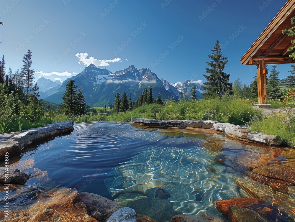 Mountain Spa Retreats Surrounded by Majestic Peaks and Pristine Nature ...