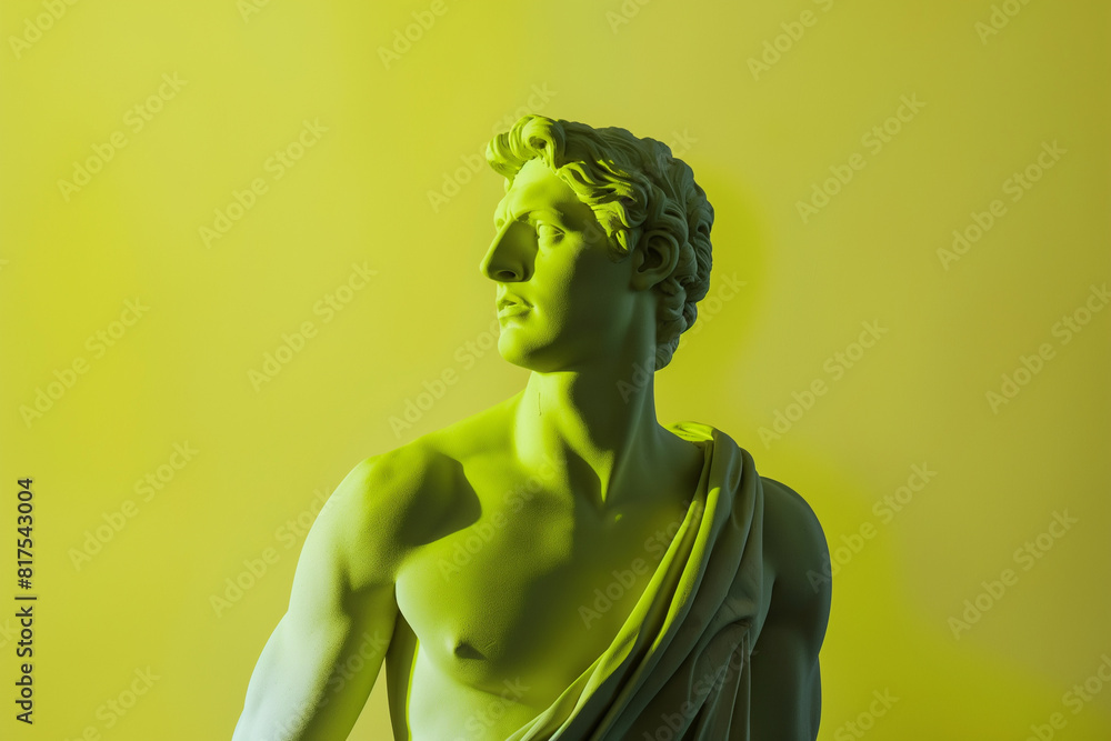3d rendering of ancient greek -roman statue art figure . Creative ...