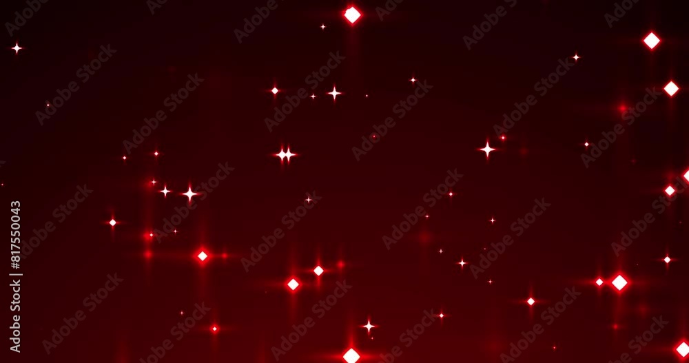 Vertical smooth slowly falling star particles fairy dust bg 4K. Magical ...
