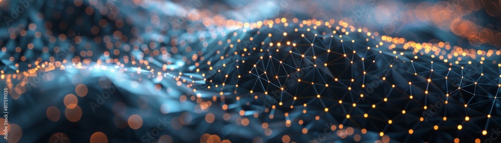 Mosaic of connected polygons An animation showing a horizontal mosaic ...