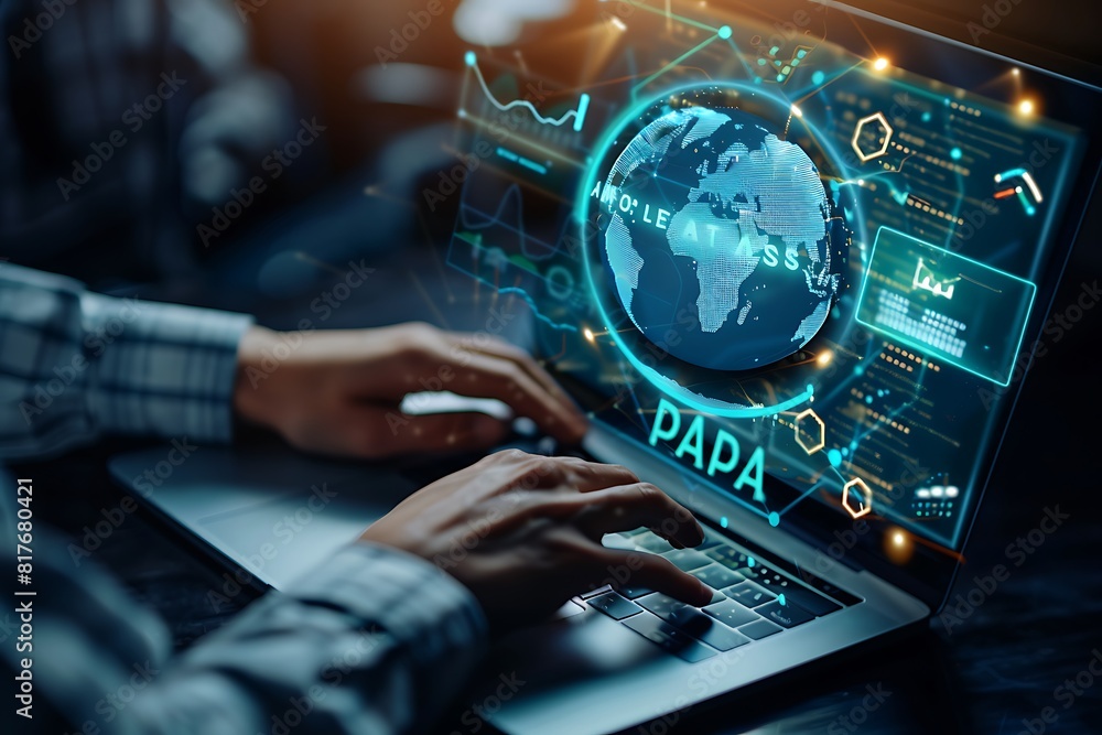 LCA, Life cycle assessment concept. Carbon footprint evaluation and ...