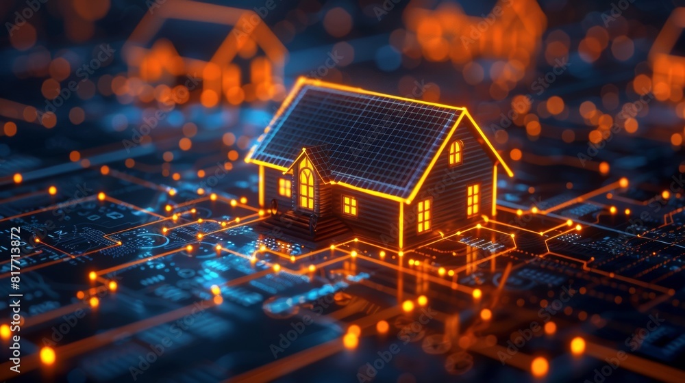 Modern smart home management system using augmented reality, Smart ...