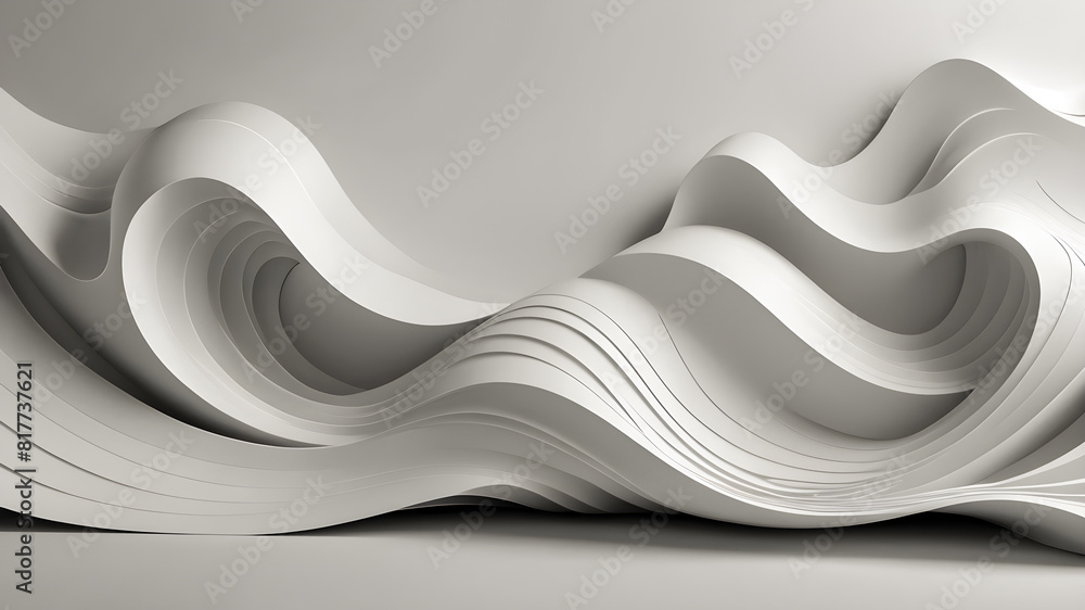 a drawing of white plaster flowing like sand. texture of plaster wall ...