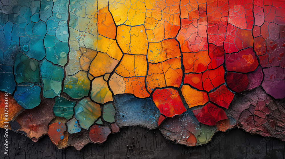 Plaster wall texture pattern design. Bright old rough plaster ...