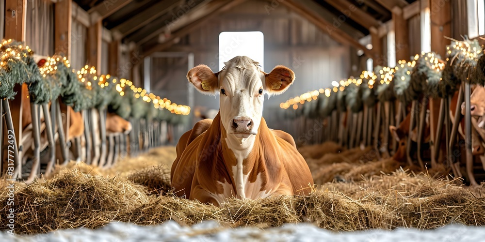 Managing Dairy Cows in Stalls for Milk Production on a Private Farm ...