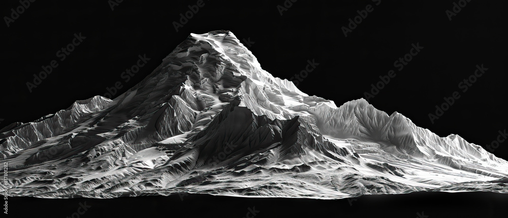 Very modern, current, contemporary nature background, wallpaper, backdrop, texture, Mount ...