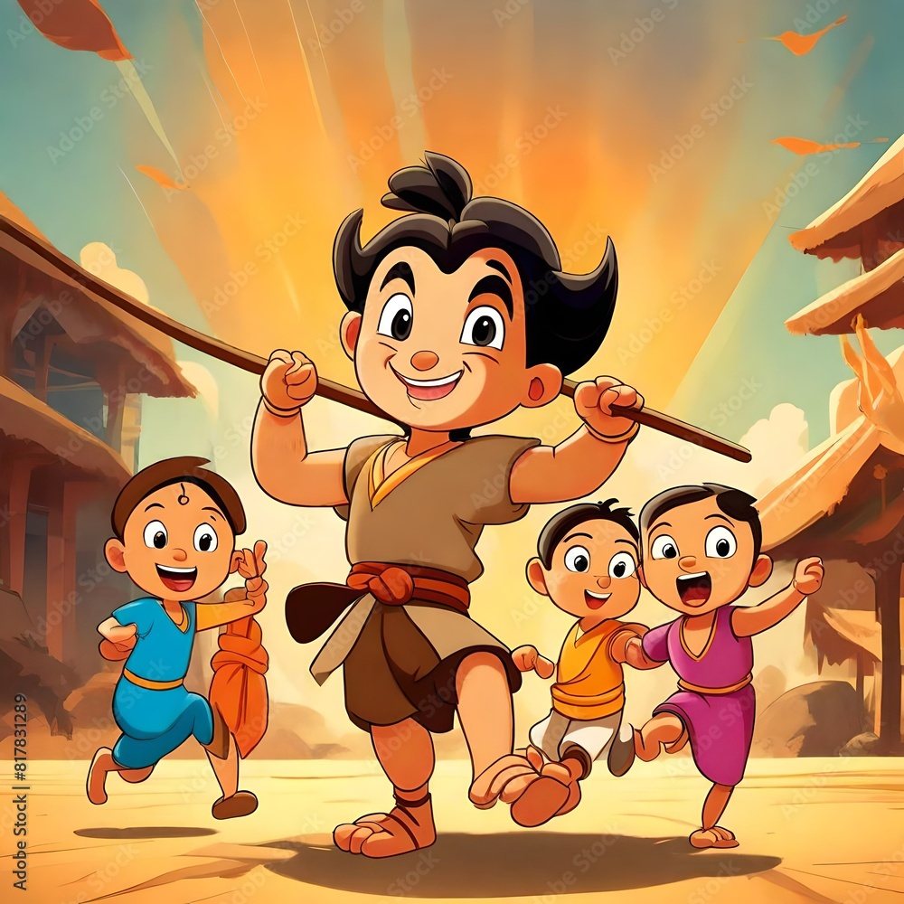Analyze the merchandising and marketing success of 'Chhota Bheem' and ...