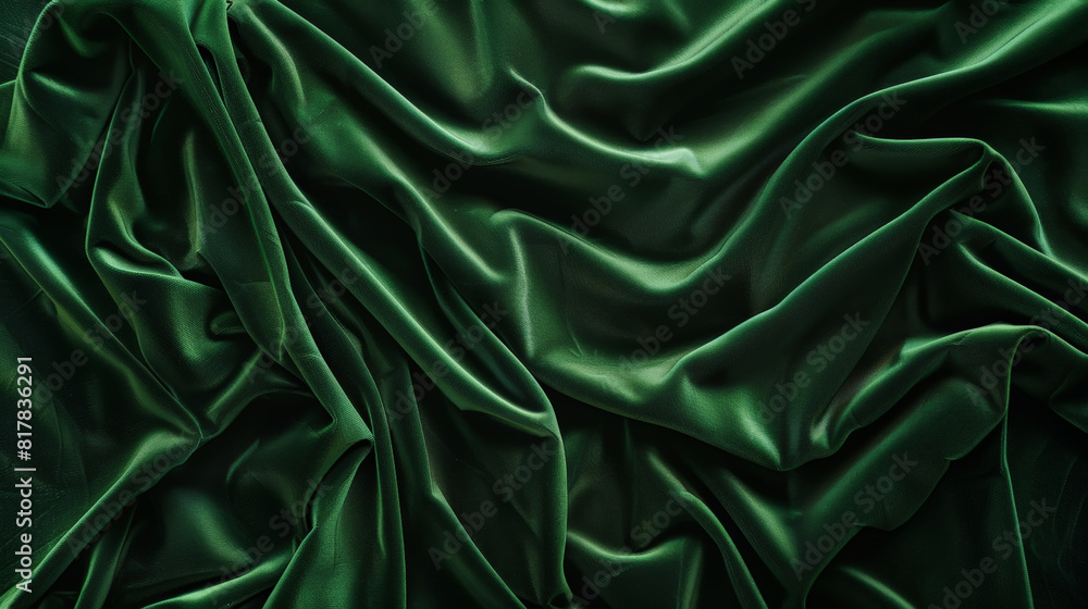 Deep green aesthetic soft velvet background. Luxury concept. Invitation ...