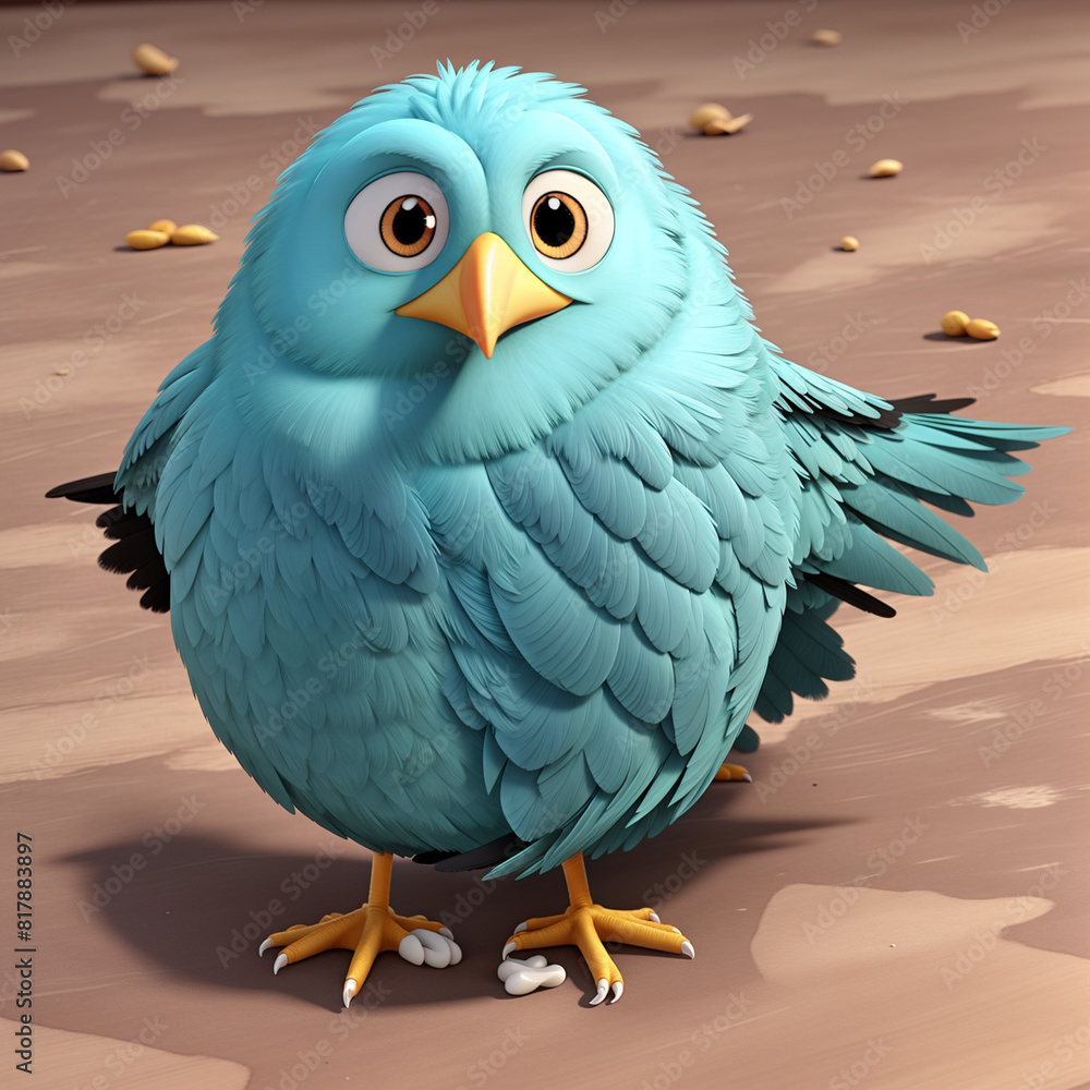 cartoon blue bird, BLUE BIRD, angry BIRD, flying bird, Angry bird in ...