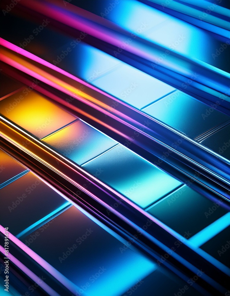 Image of titanium with an anodized finish, featuring vibrant ...