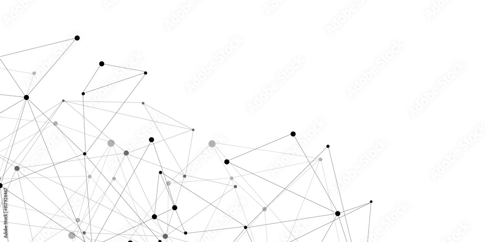 Vector Connect link background. global network technology concept ...