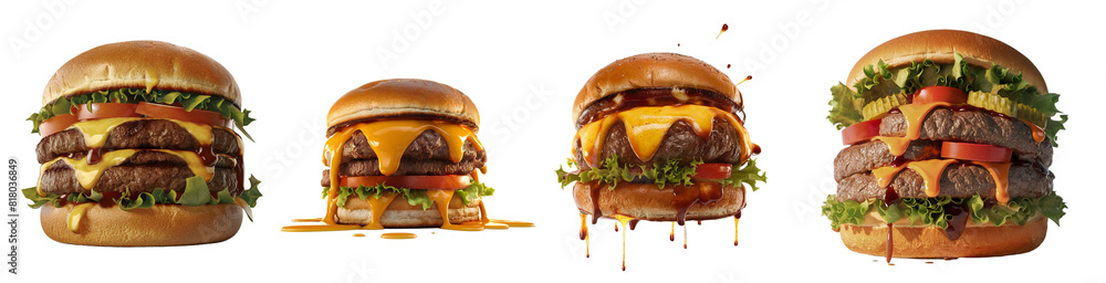 Ultimate Cheeseburger Collection: Juicy and Delicious Burger Variety ...
