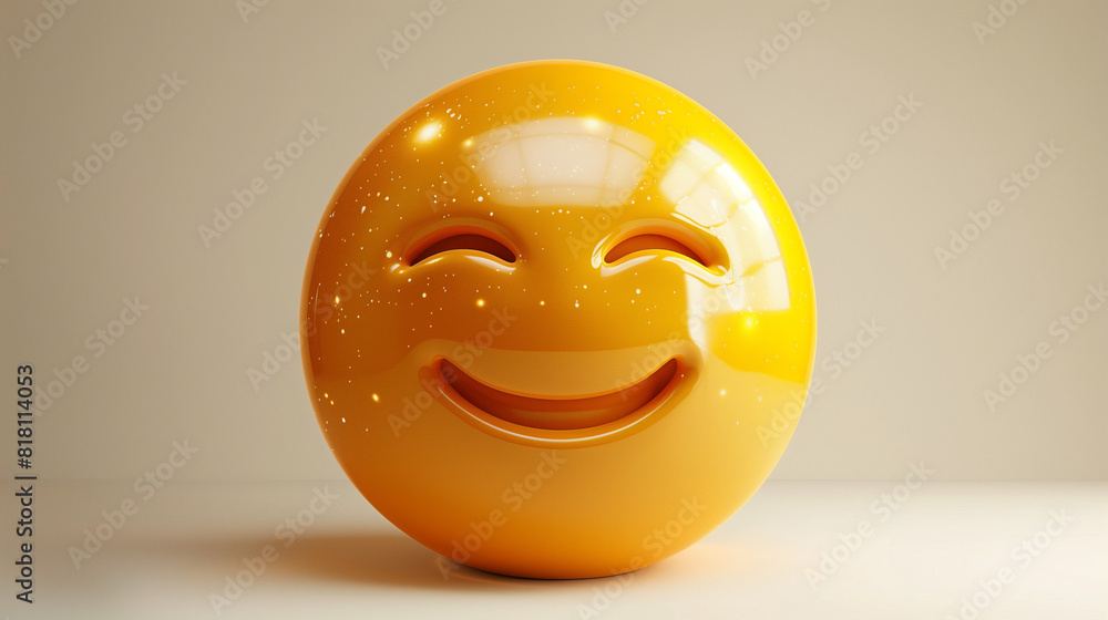 3D Emoji with Smiley Face. world smile day emojis composition. Smiling ...