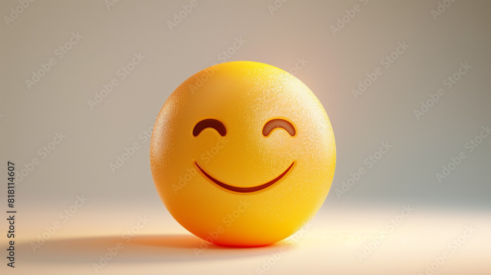 3D Emoji with Smiley Face. world smile day emojis composition. Smiling ...