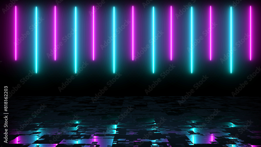 Screen saver modern technology live wallpaper lines moving asmr ...