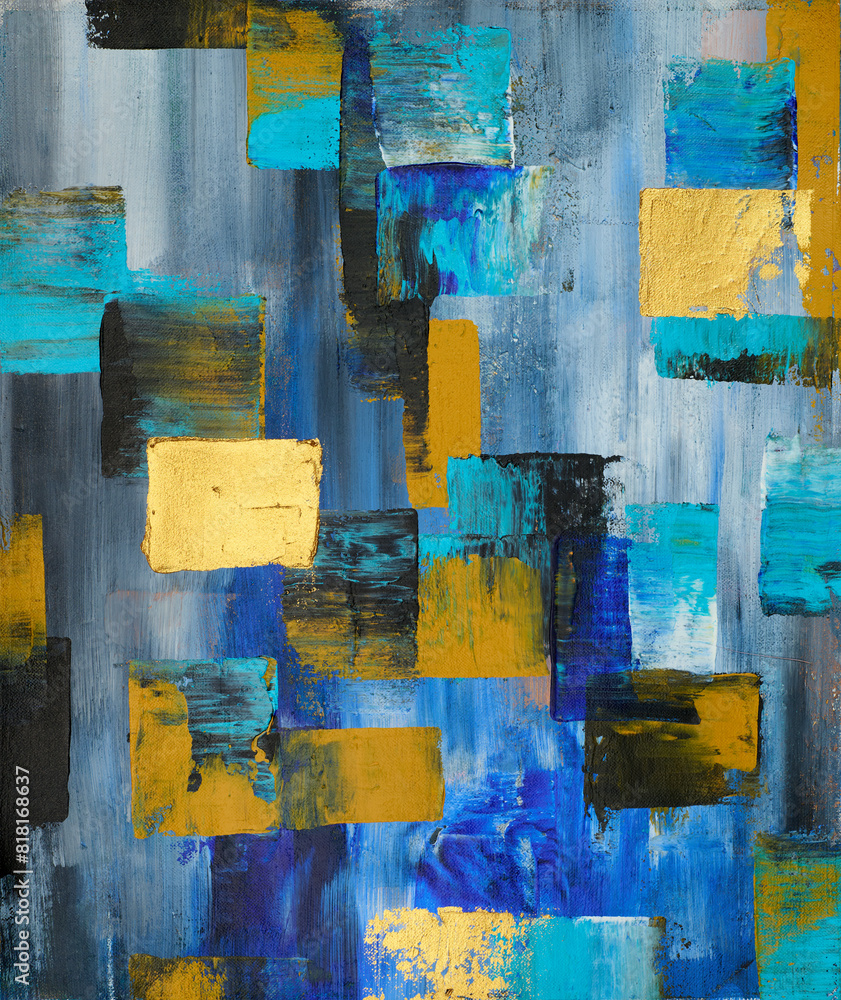 Oil paint drawing. Abstract colored background. Abstraction in the ...