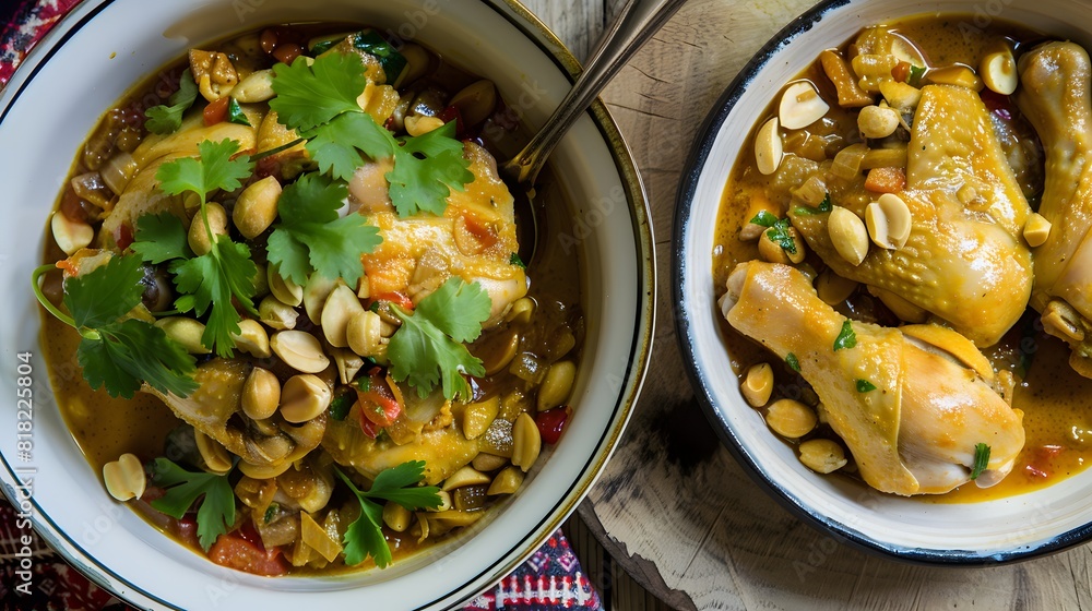Xinxim de galinha - chicken stew made with peanuts and palm oil Stock ...