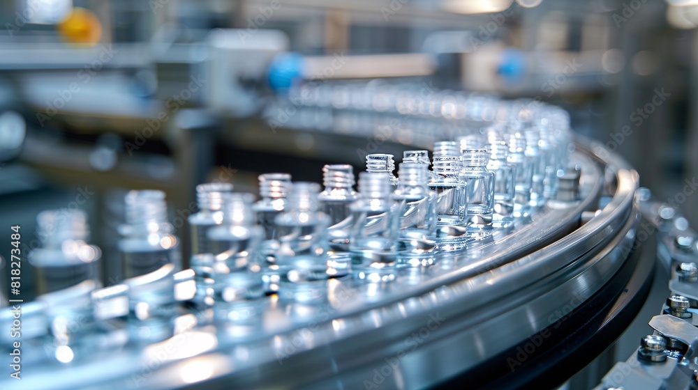 Visualizing medical vials on a production line Stock Photo | Adobe Stock