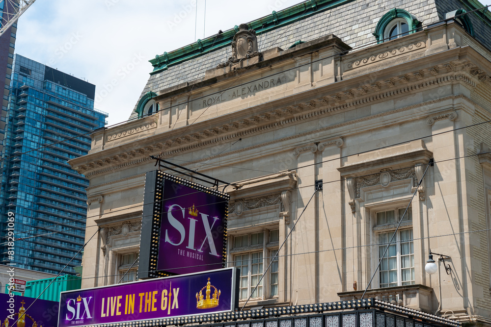 exterior of Royal Alexandra Theatre (Royal Alex), a performing arts ...