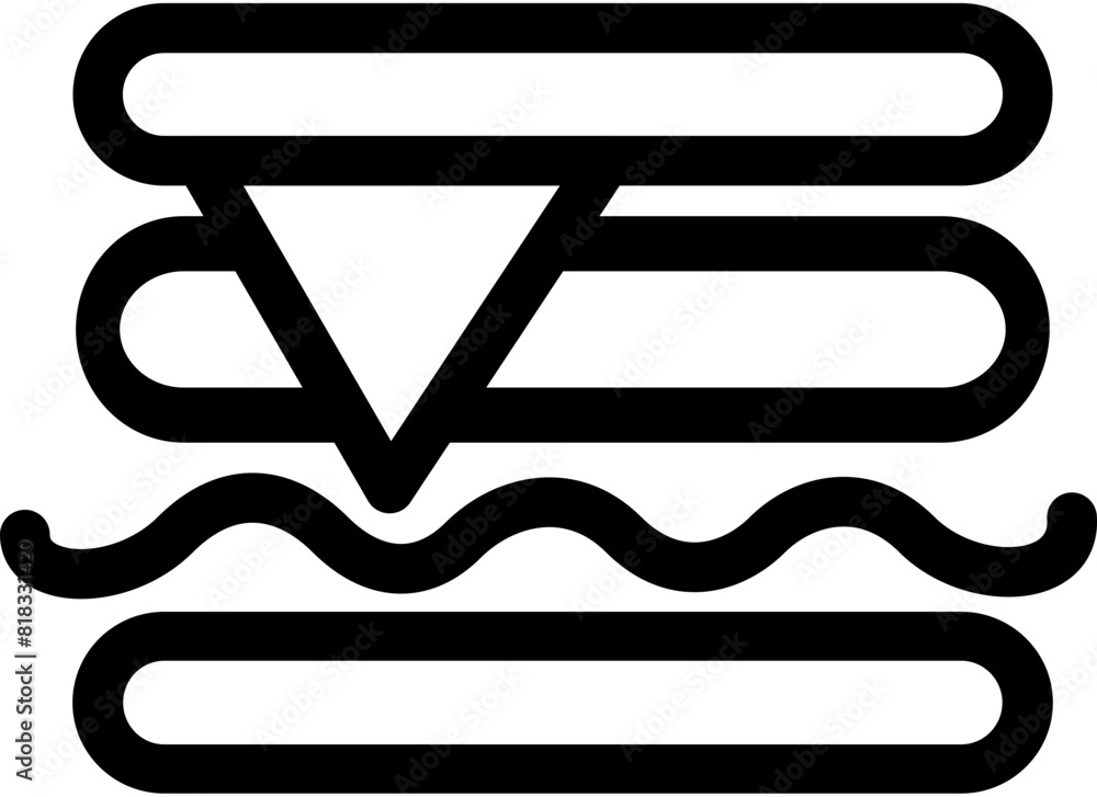 Nutrition healthy food, detox diet icon. Artificial trans fats Symbol ...