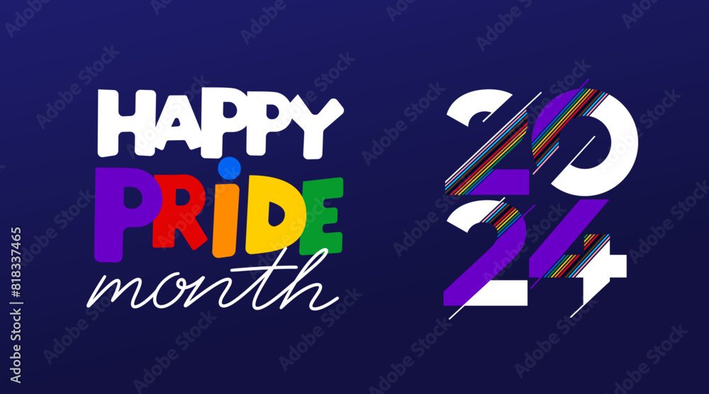 2024 LGBT Pride Typography Vector. Template logo, Pride Text with LGBTQ ... 2024 LGBT Pride Typography Vector. Template logo, Pride Text with LGBTQ ...
