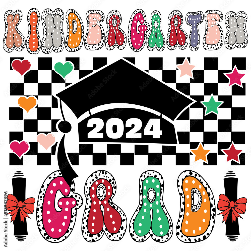 Miss Kindergarten Grad, Girls Kindergarten Graduation Shirt svg, Cricut ...