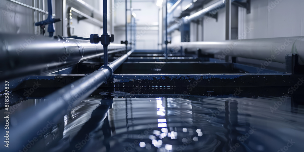 Controlling a quality of water, aerated activated sludge tank at a ...