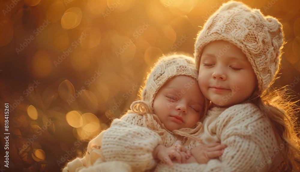 The Golden Hour: A heartwarming photo of a mother and newborn baby ...