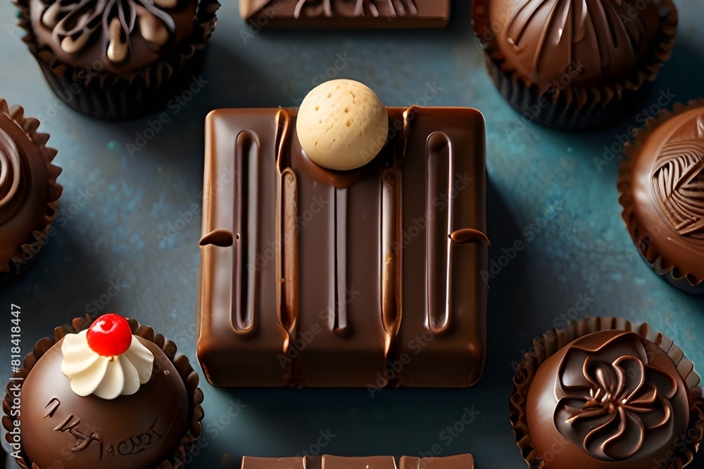 Celebrate Chocolate Day in style with our AI-generated images of a ...