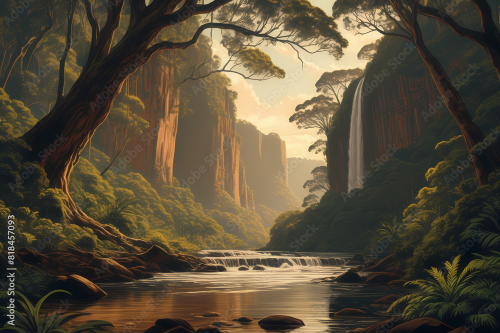 Step into the past with a vintage poster capturing the essence of ...