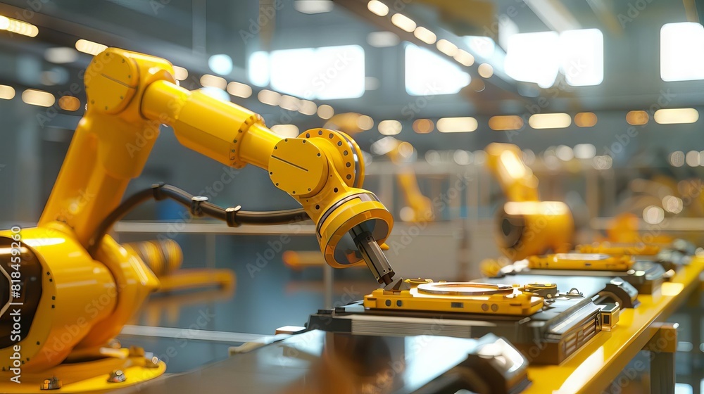 advanced manufacturing automation with industrial robots and datadriven ...