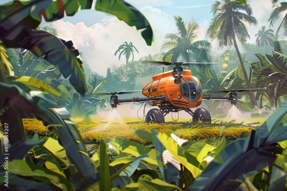 Precision technology revolutionizes agricultural drones in smart ...