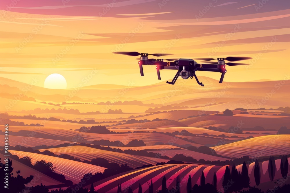 agricultural drones use structured vehicle designs and smart farming ...