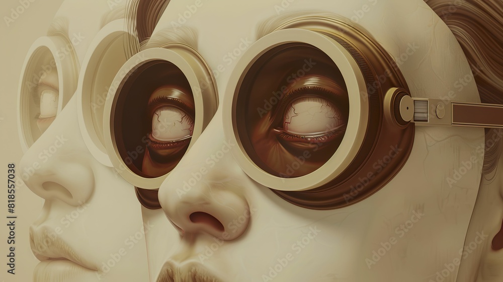 Bionic eyes restoring sight with HD video feed and AI enhancement ...