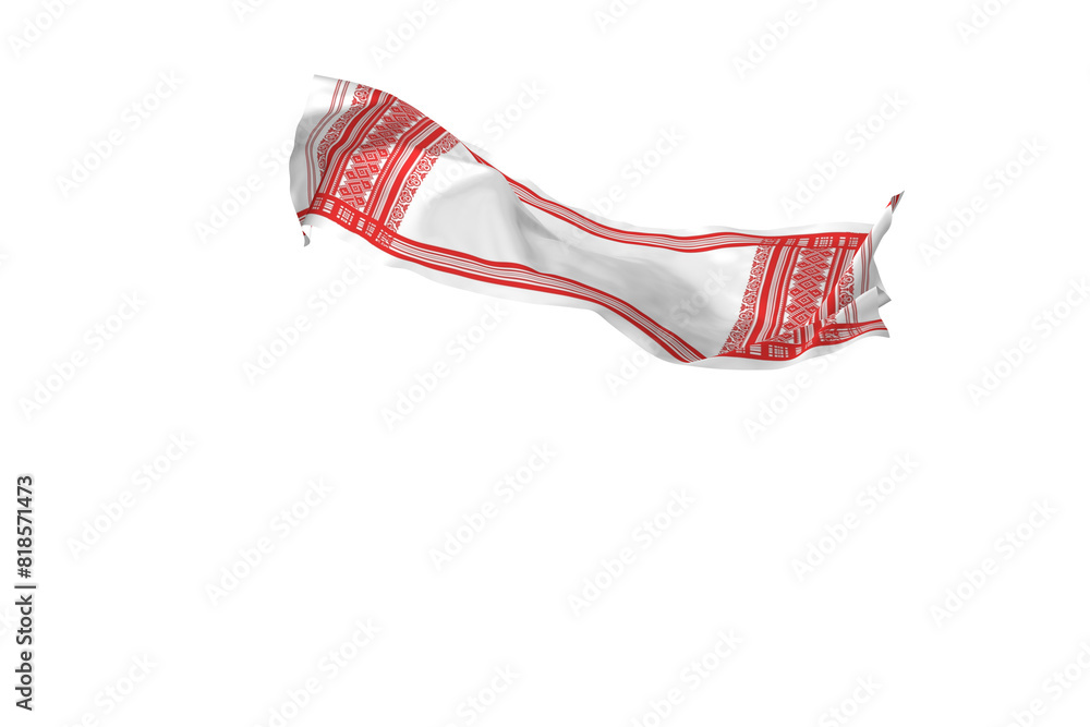 Waving Gamusa people of Assam, India.Gamosa use in Bihu.Culture of ...