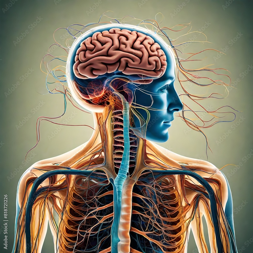 Explore the components of the nervous system, including the brain ...