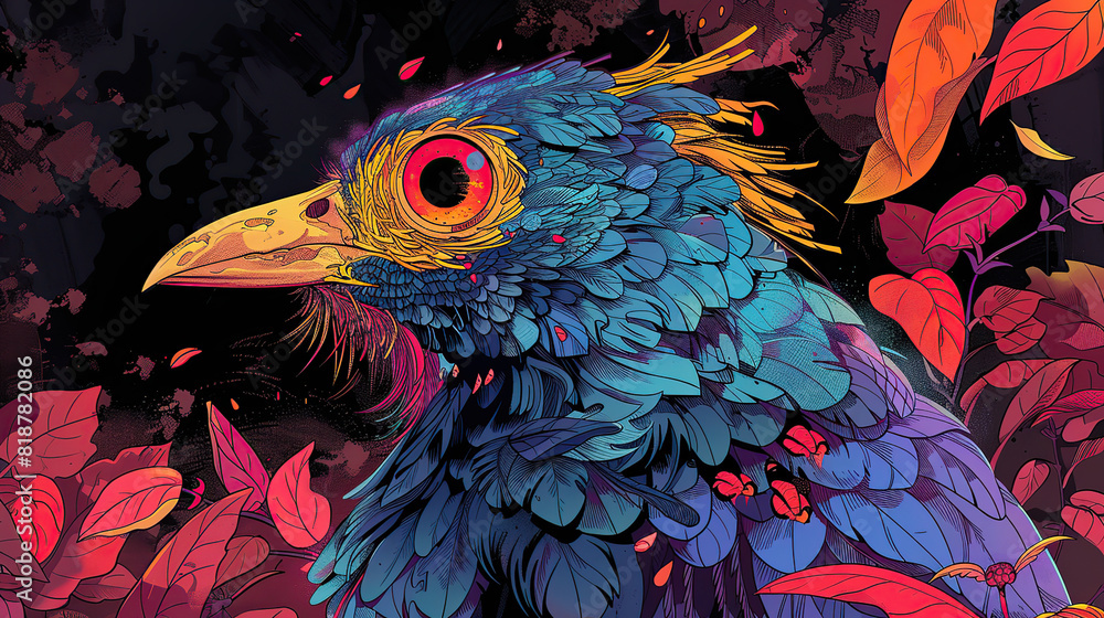 comic birds, superhero birds, bird characters, avian heroes, feathered ...