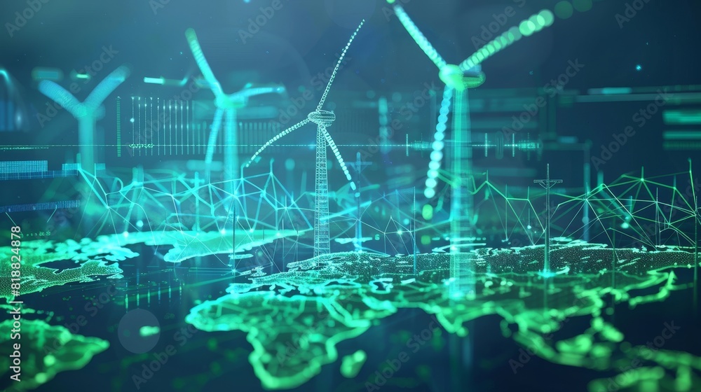 Global Renewable Energy: Interactive Map with Wind Farms, Solar Power ...