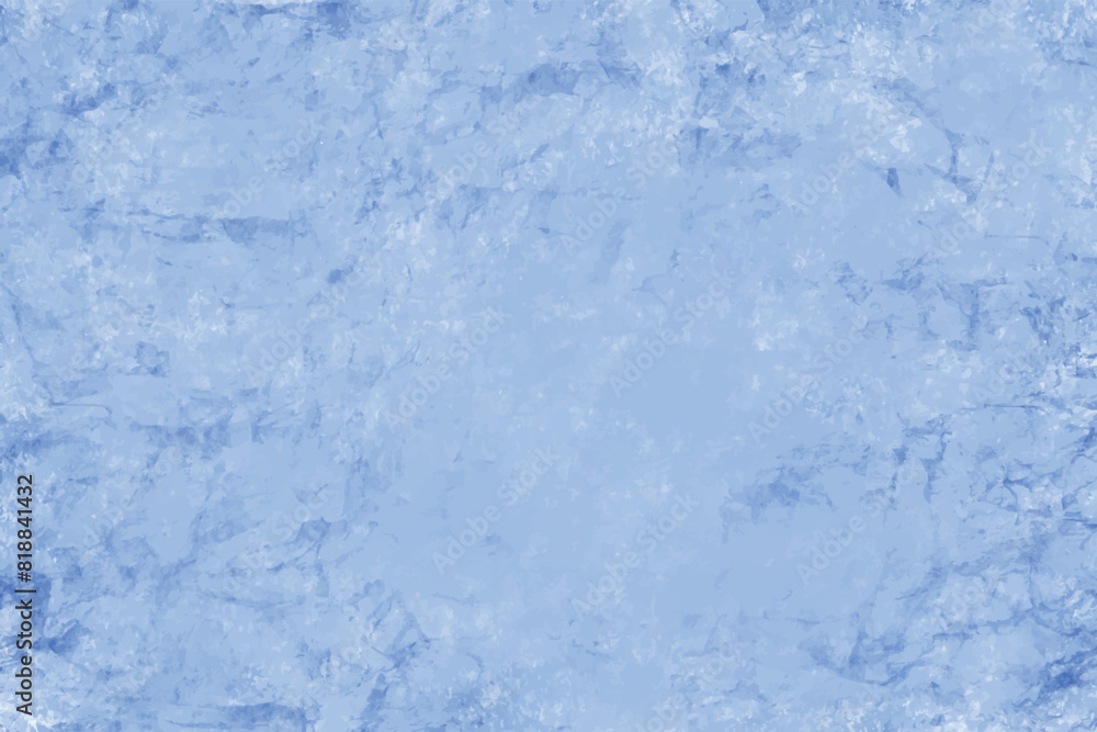 Abstract winter blue watercolor paint background. Extreme weather cold ...
