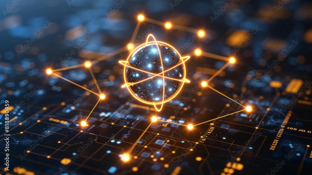 Develop an animated infographic explaining the concept of quantum ...