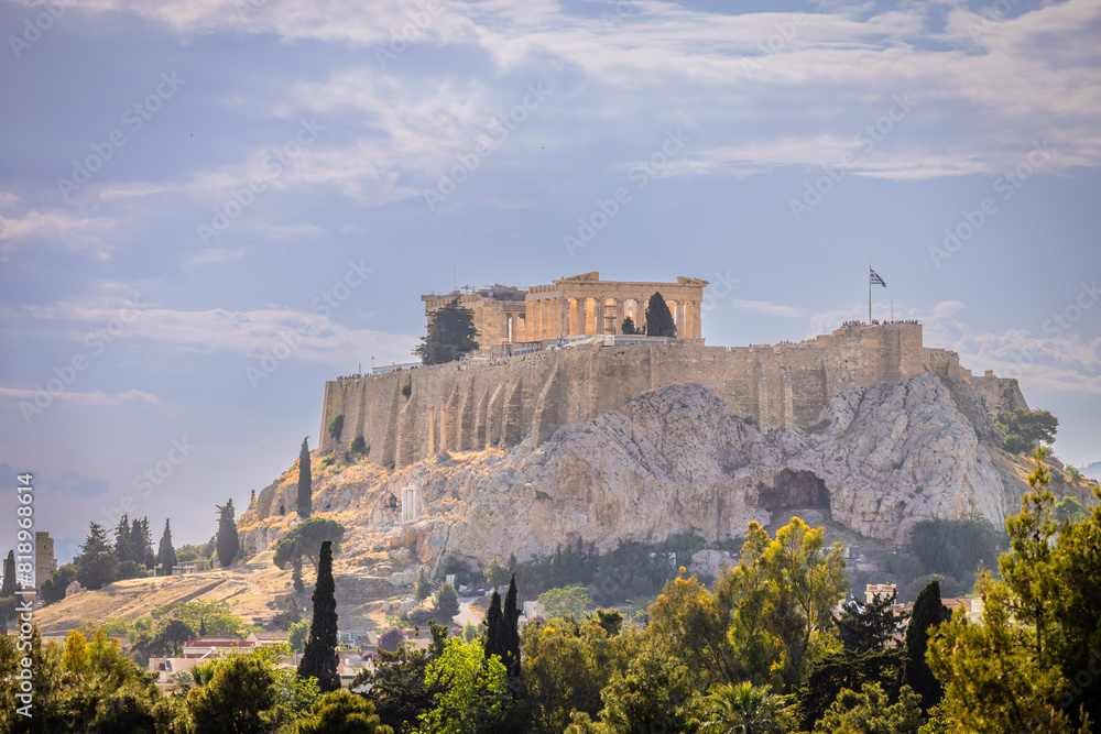 Athens, Greece, May 2nd 2024: Delicious Greek Food in the center of ...