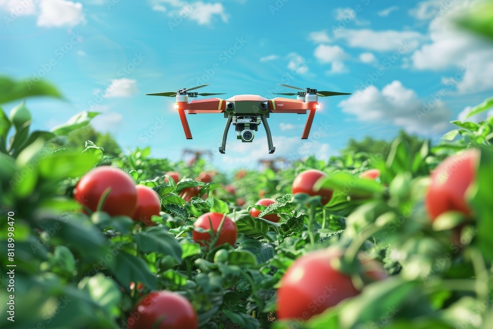 Smart farming with drone vector technology for irrigation systems and ...