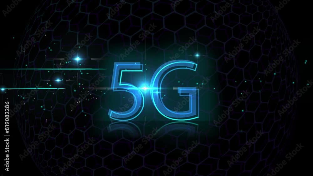 5G Technology Logo Animation, 5G Logo Animation Video For Digital ...