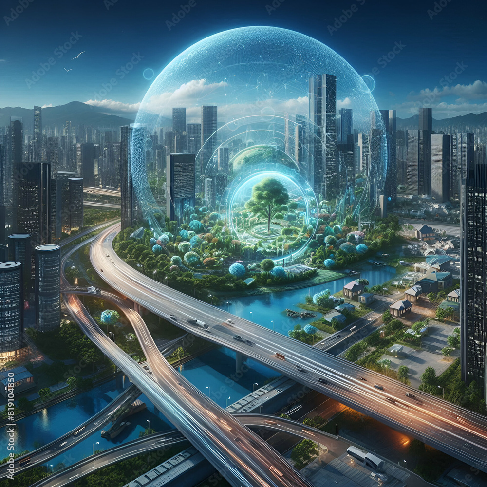 Generative AI architects create buildings that blend into the natural ...