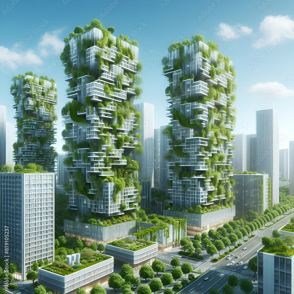 Generative AI architects create buildings that blend into the natural ...