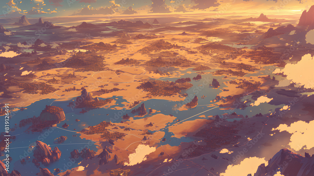 a world map of countries that looks like a random atlas Stock ...