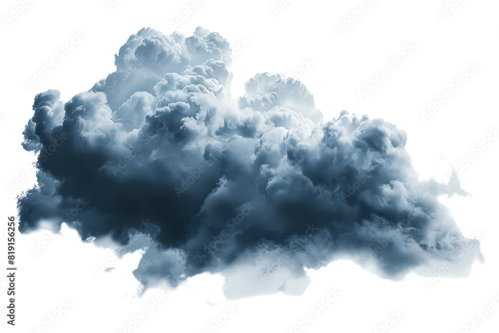 Dark cloud formation on a transparent background. Ideal for weather ...
