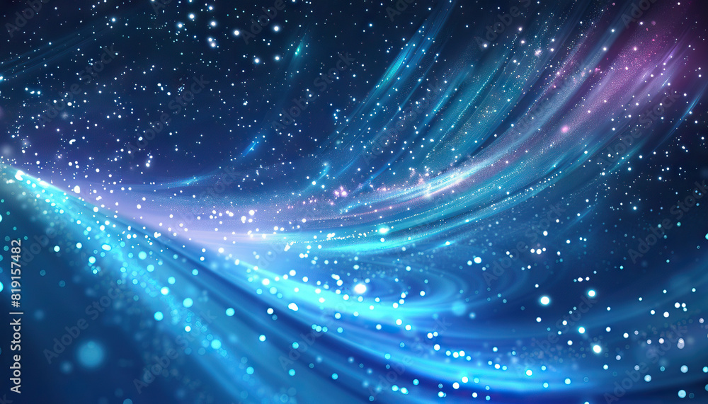 Abstract Background with Glowing Starry Sky - Add a magical touch to ...