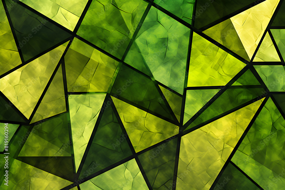 Geometric abstract design featuring sharp triangles and polygons in ...